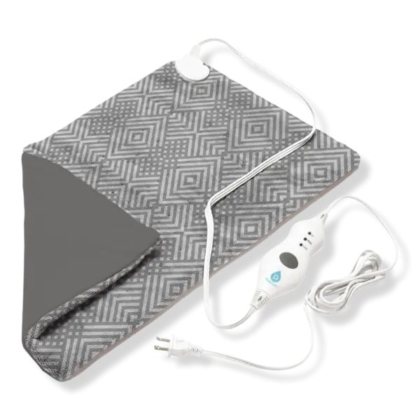PURSONIC Extra Large Electric Heating Pad Grey - One-color