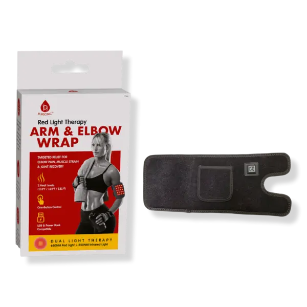 PURSONIC Red Light Therapy Arm & Elbow Wrap - One-color