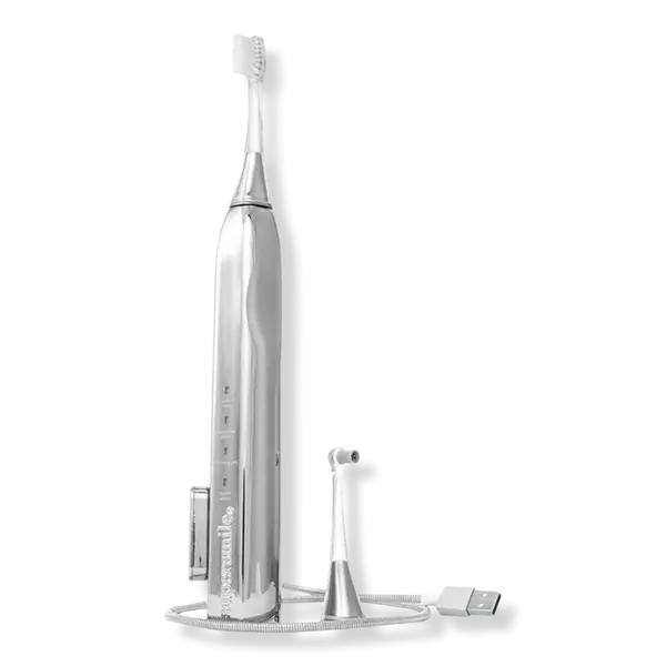SUPERSMILE Zina45 Sonic Pulse Toothbrush - Chrome Silver