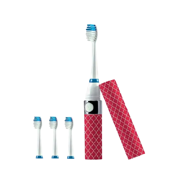 PURSONIC Portable Electric Toothbrush - Red