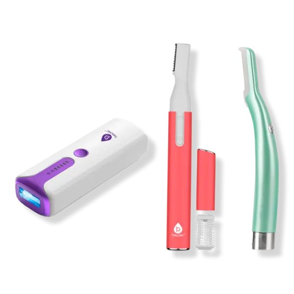 PURSONIC Ipl Laser Device & Precision Grooming Set - One-color
