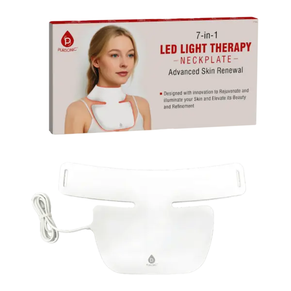 PURSONIC Led Light Therapy Neckplate - One-color
