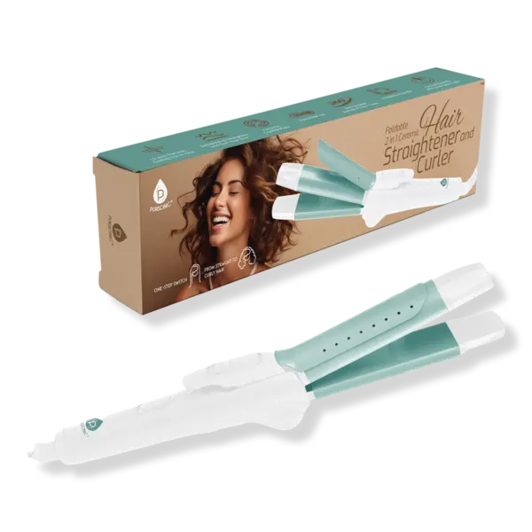 PURSONIC All-in-one Straightener And Curler - One-color