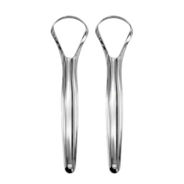 PURSONIC Stainless Steel Tongue Cleaner – 2 Pack - One-color