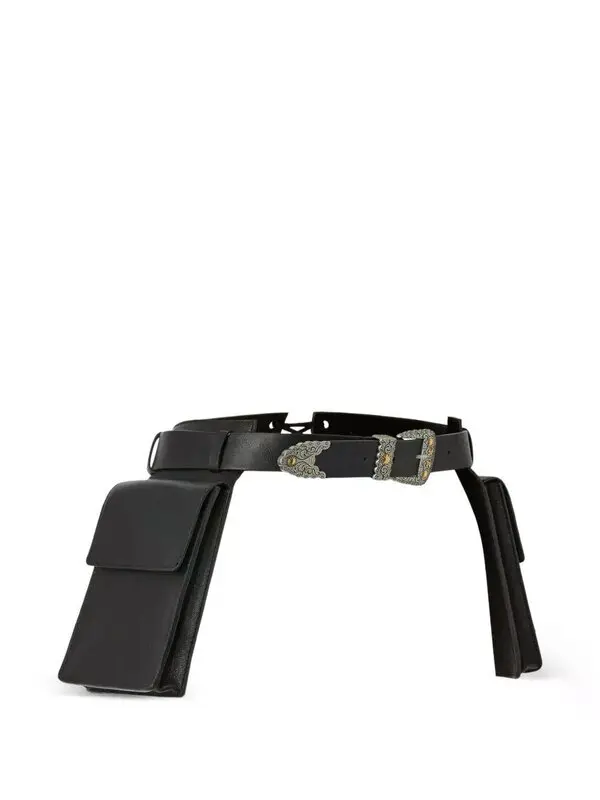 Pinko Texan Leather Belt
