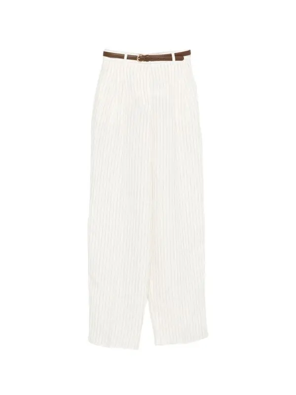 Max Mara Linen Trousers - Beige