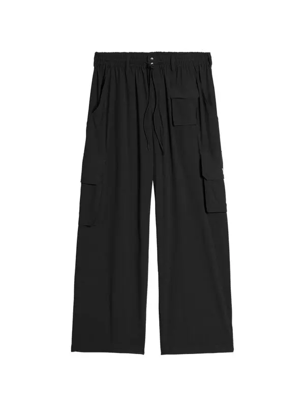 Y3 Wide-leg Trousers - Black