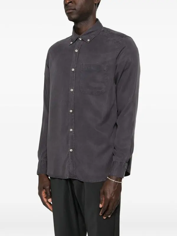 ECOALF Shirt With Chest Pocket - Blue