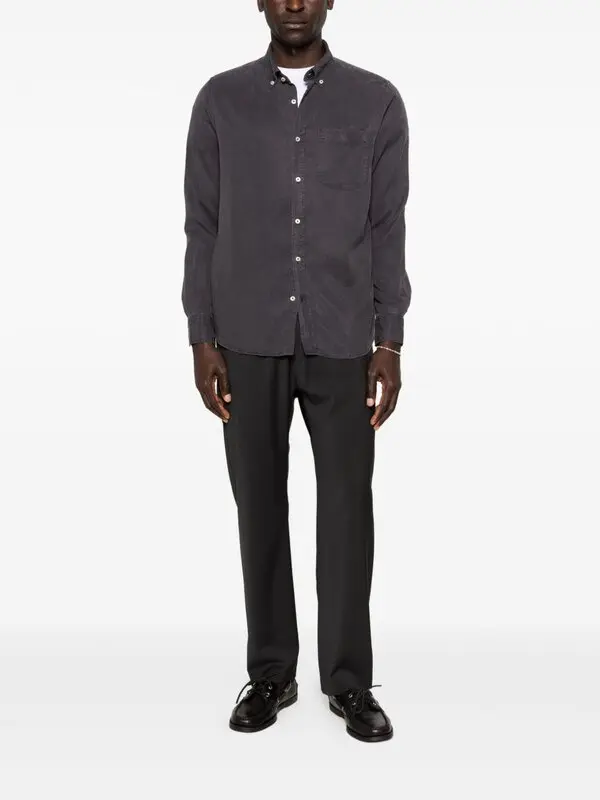 ECOALF Shirt With Chest Pocket - Blue