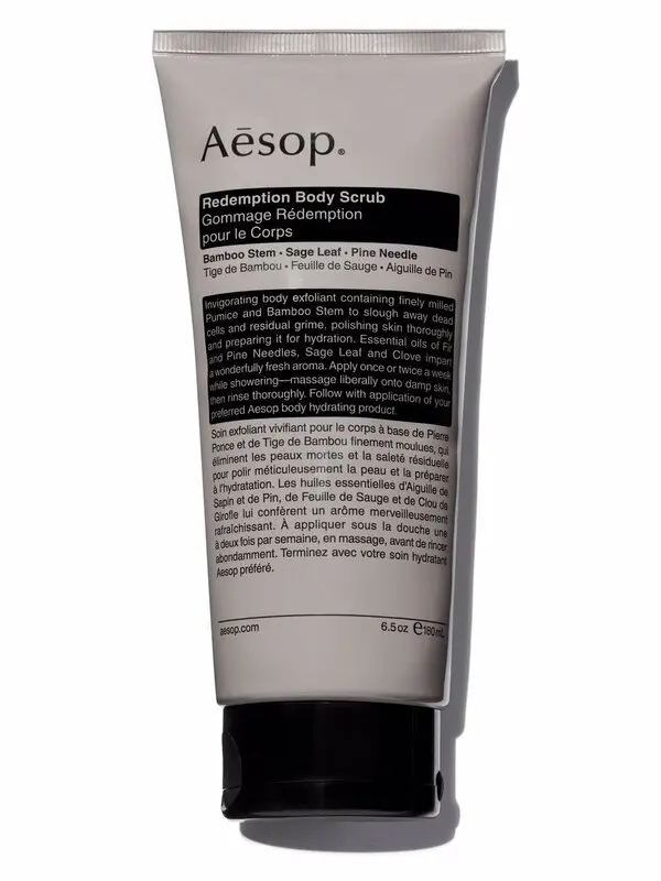 Aesop Redemption Body Scrub 180ml - Grey