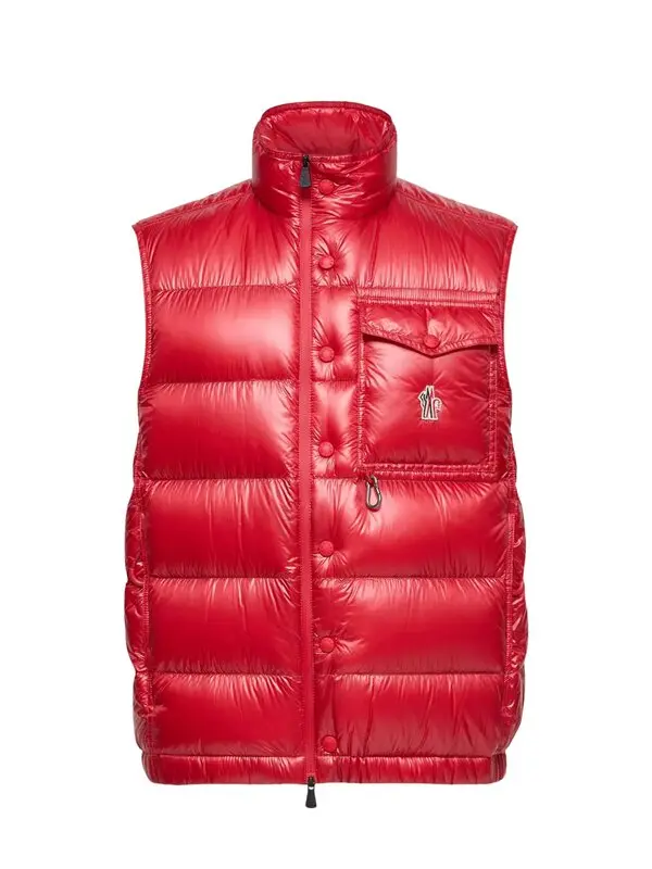 Moncler Uychi Padded Vest - Red