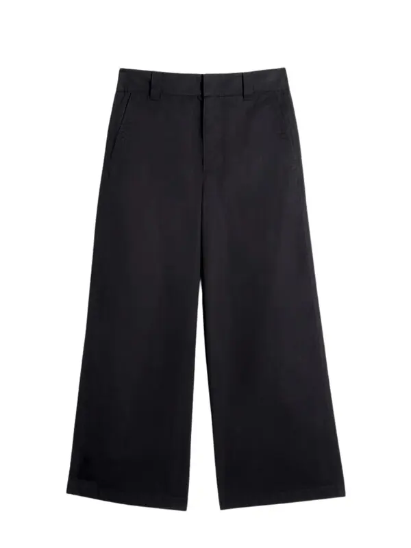 LEMAIRE Straight-fit Trousers - Black