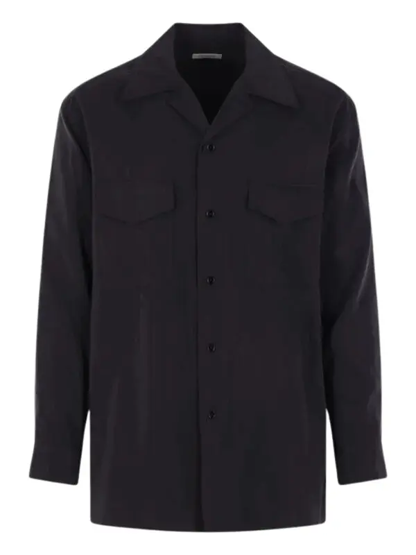 LEMAIRE Convertible Shirt - Black
