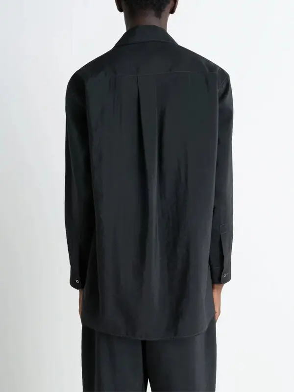 LEMAIRE Convertible Shirt - Black