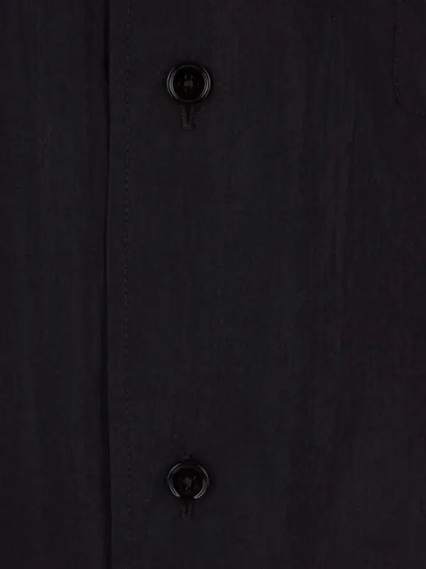LEMAIRE Convertible Shirt - Black
