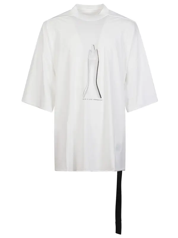 Rick Owens Level T T-shirt - White