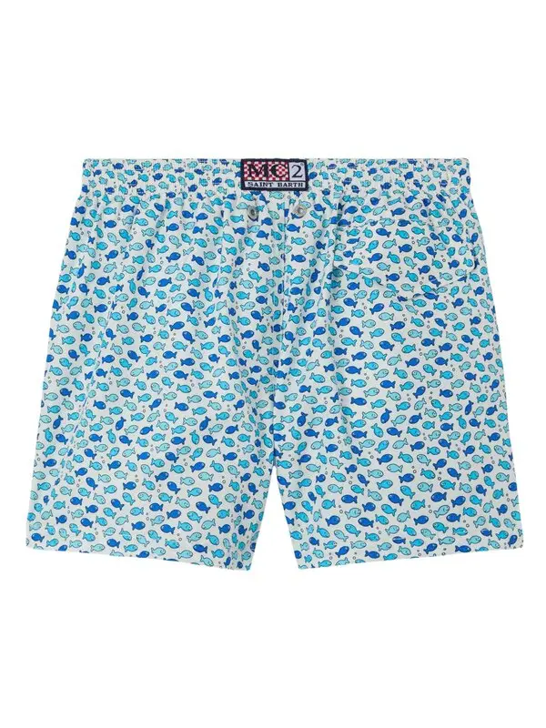 MC2 SAINT BARTH Swim Trunks - White