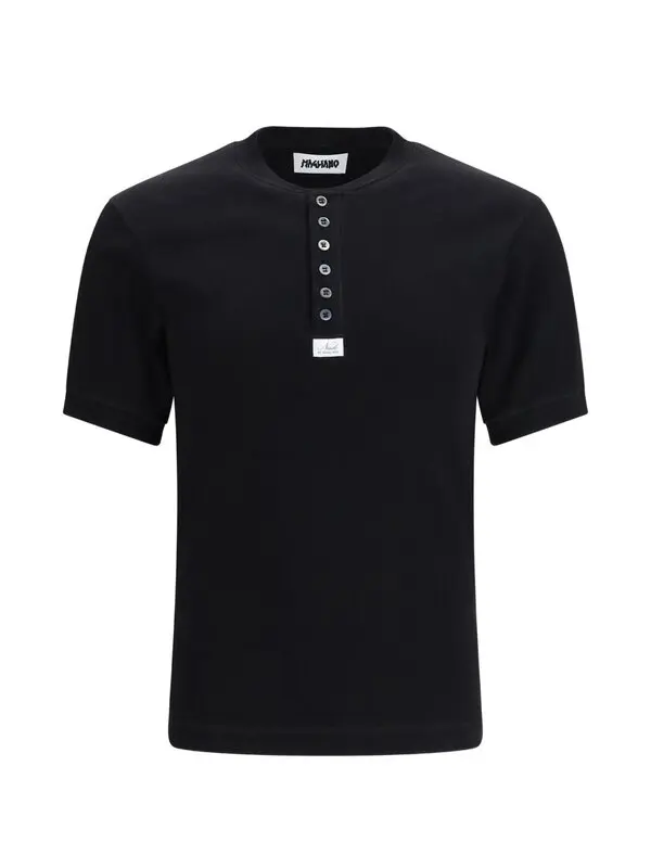 MAGLIANO Henley T-shirt - Black