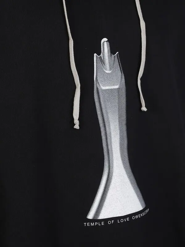 Rick Owens Hooded Sweatshirt