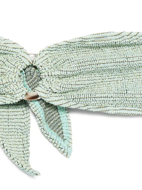 Bond Eye Bandeau Bikini Top - Green