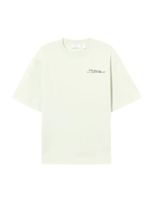 Off-White Logo T-shirt - Green