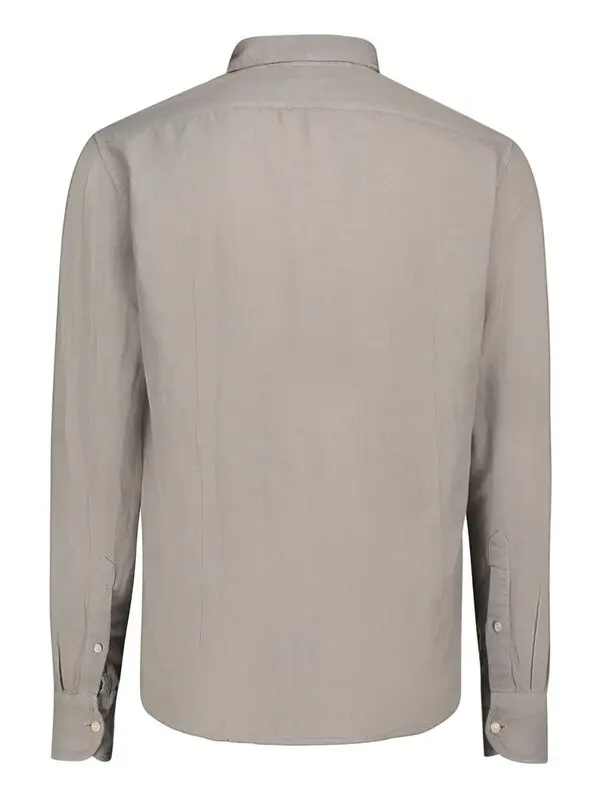 DEPERLU Linen And Cotton Blend Shirt