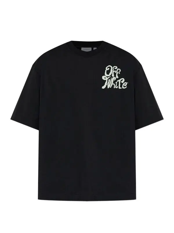 Off-White Logo T-shirt - Black