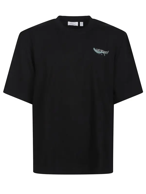 Off-White Moon Skate Graphic T-shirt - Black