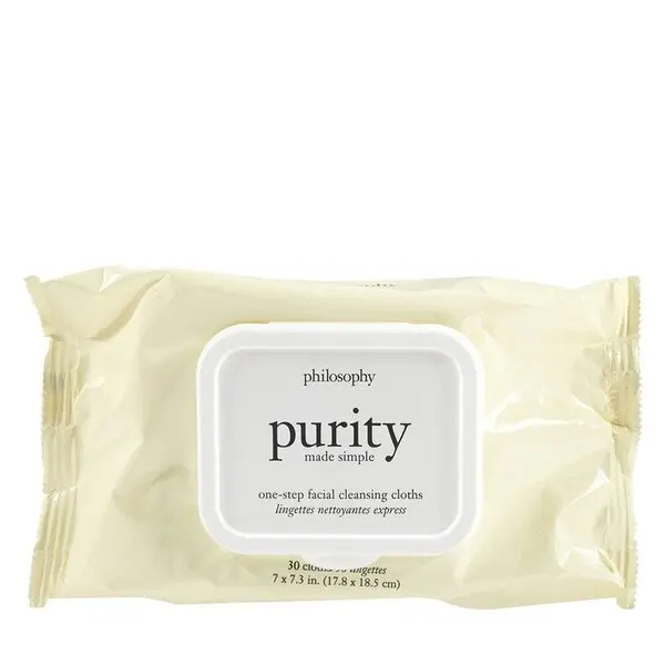 PHILOSOPHY Purity Made Simple One-step Facial Cleansing Cloths 30-pack - One-color
