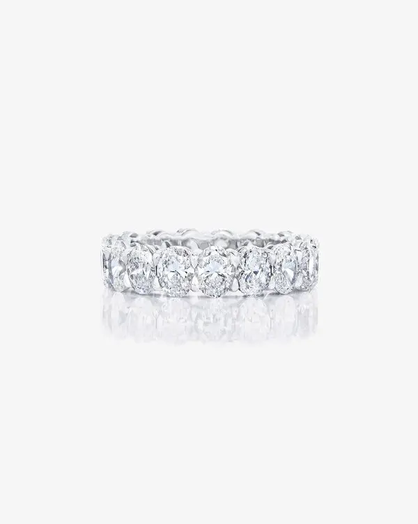 Ring Concierge Oval Diamond Eternity Band - One-color