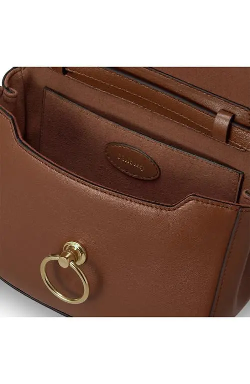 Mulberry Small Amberley Leather Top Handle Bag - Oak