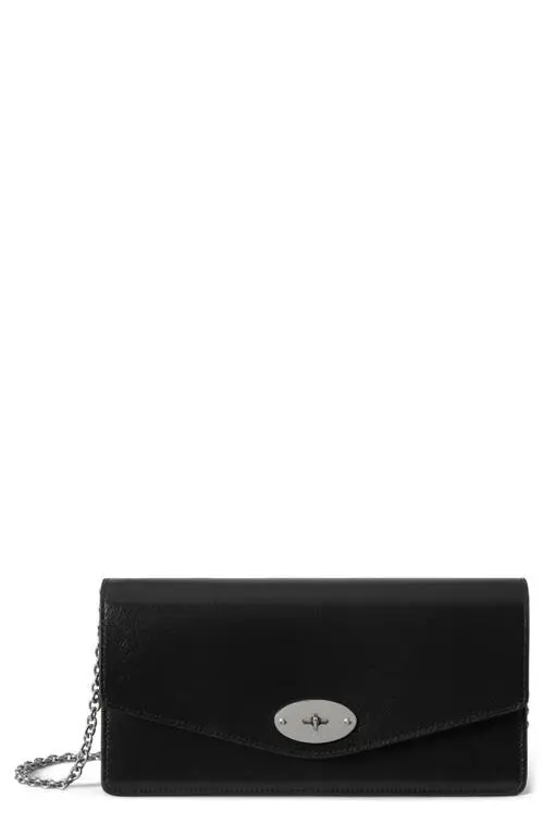 Mulberry Darley Leather Clutch - Black