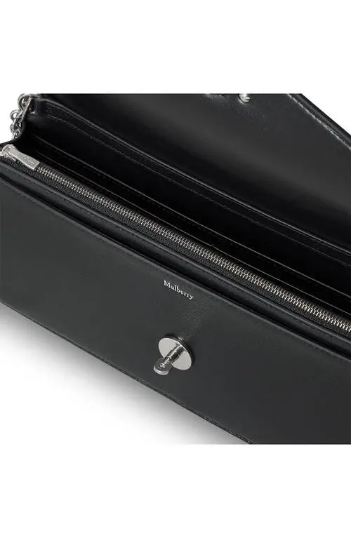 Mulberry Darley Leather Clutch - Black
