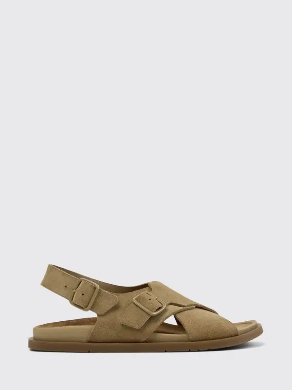 Camper Heeled Sandal - Brown