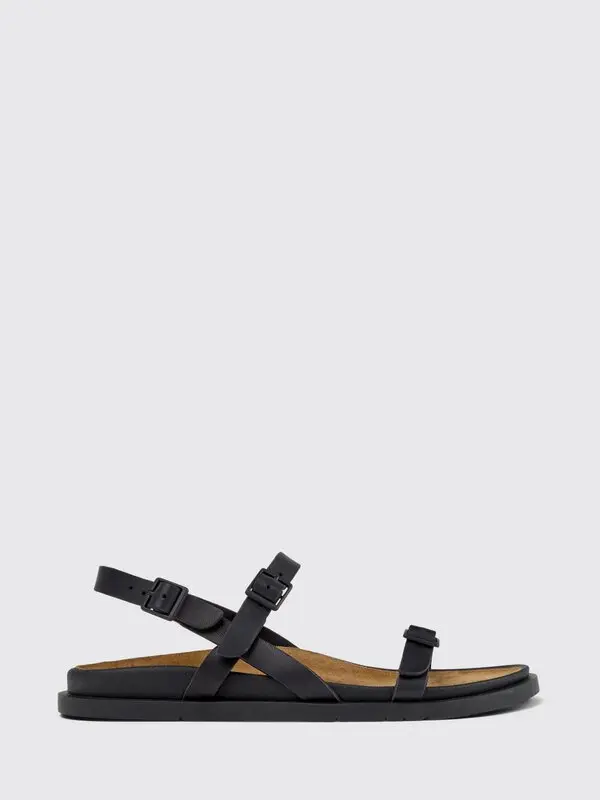 Camper Heeled Sandal - Black