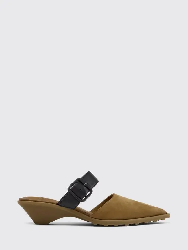 Camper Heeled Sandal - Brown