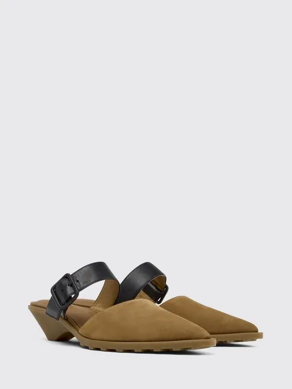 Camper Buckled Slip-on Shoes