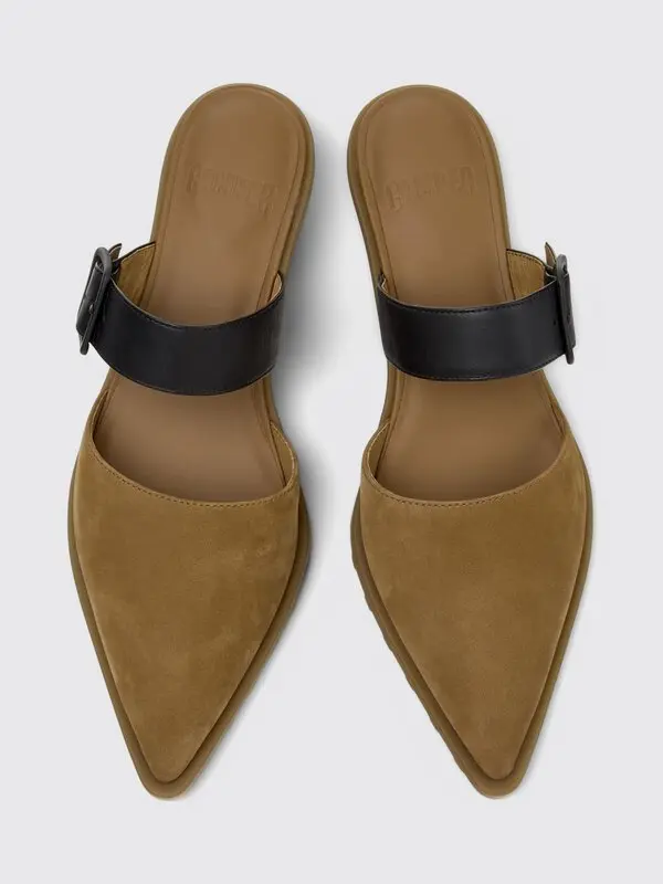 Camper Buckled Slip-on Shoes