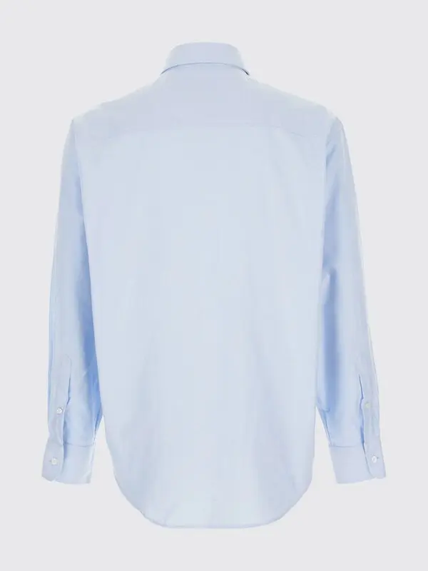 AMI Paris Casual Cotton Shirt - Gnawed Blue