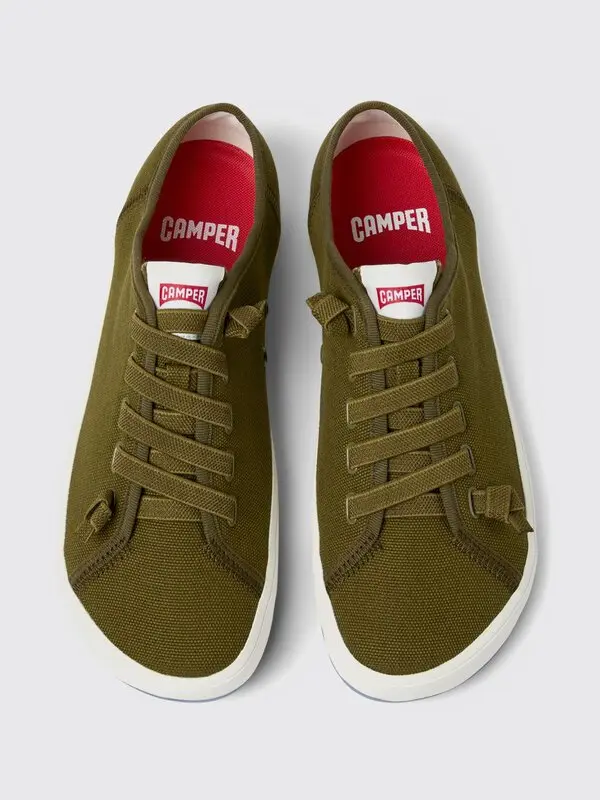 Camper Peu Rambla Ii Recycled Cotton Sneakers - Green
