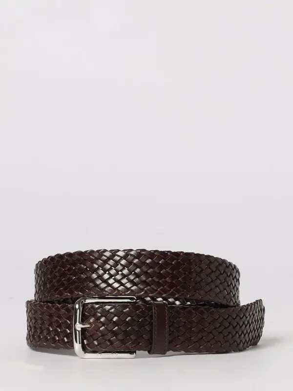 Church's Woven Leather Belt - Brown