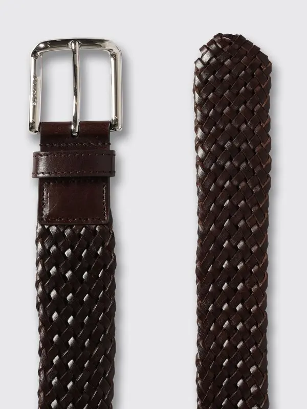 Church's Woven Leather Belt - Brown