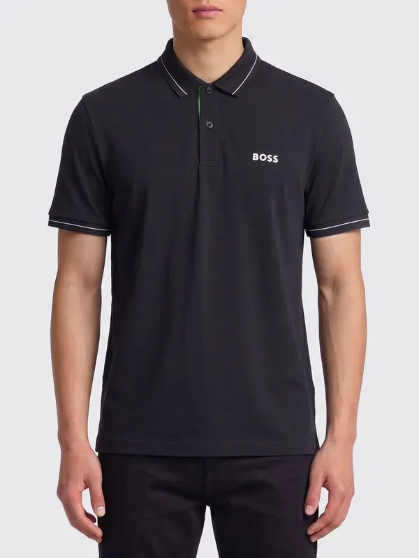 BOSS Cotton Polo Shirt With Logo