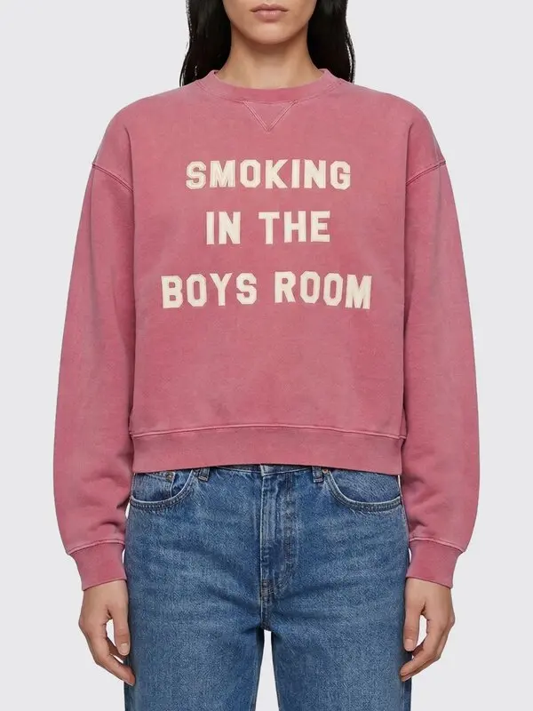 Dsquared2 Cotton Sweatshirt With Slogan Print - Red