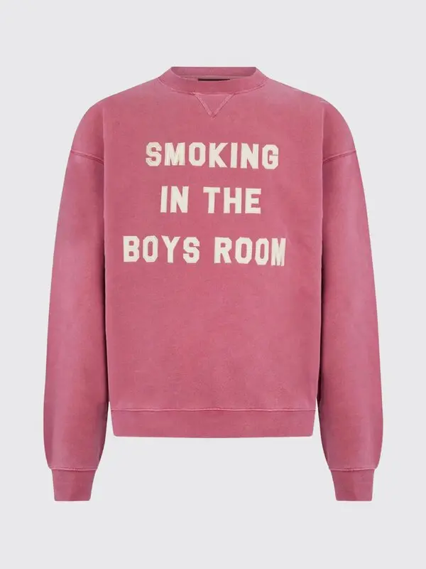 Dsquared2 Cotton Sweatshirt With Slogan Print - Red