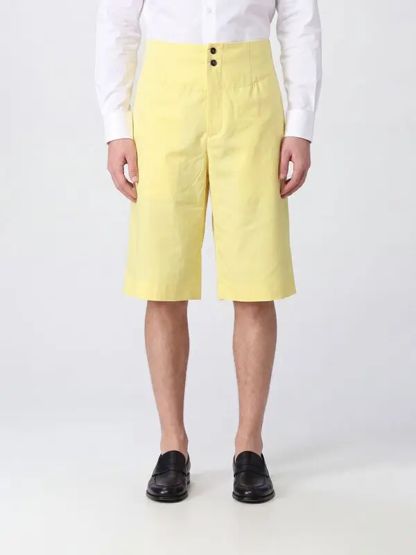 Jacquemus Wool Shorts - Yellow