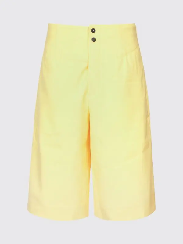 Jacquemus Wool Shorts - Yellow