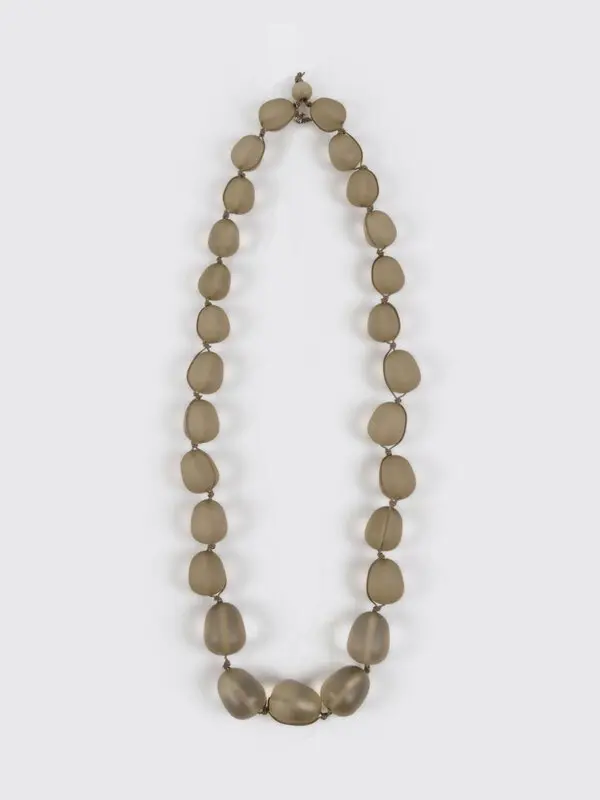 Emporio Armani Beaded Necklace - Beige