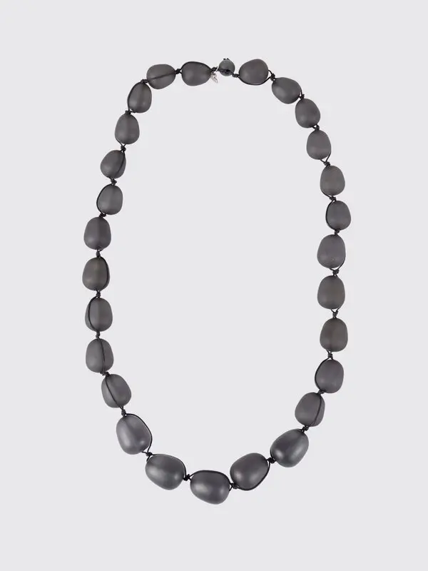 Emporio Armani Resin Necklace With Synthetic Pearls - Blue