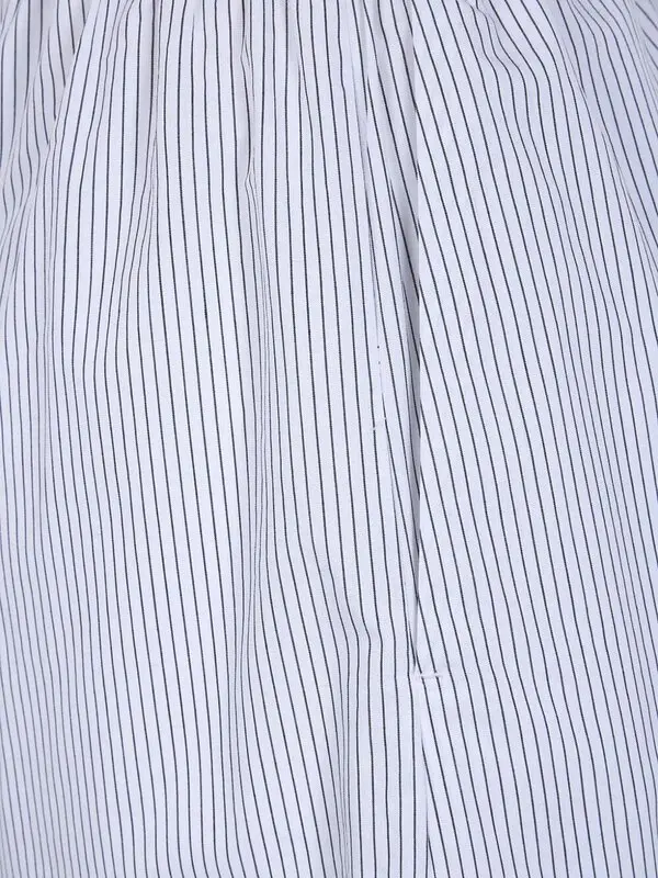BY MALENE BIRGER Striped Cotton Shorts